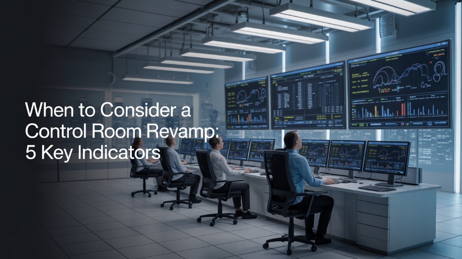 When to consider a control room revamp: 5 Key Indicators